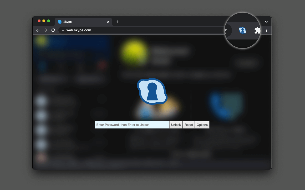 Password Lock for Skype Web :: WebExtension.ORG